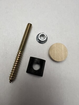 Stair Rail Bolt Kits With plugs. 3-3/8”. (pack of 10) | eBay