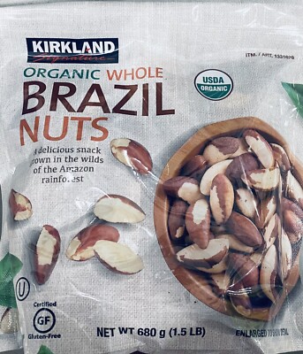 KIRKLAND Signature USDA ORGANIC WHOLE BRAZIL NUTS 24 oz Bag | eBay