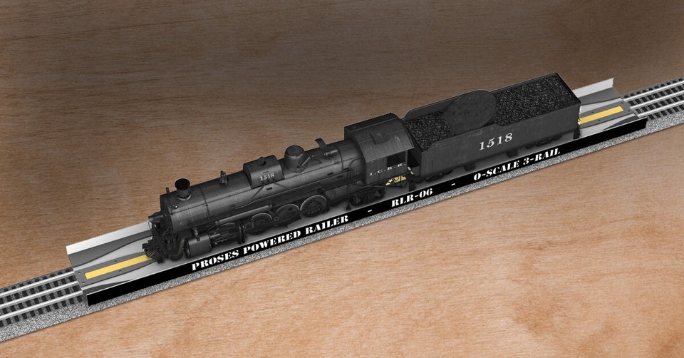 O Gauge (3-Rail) Powered Railer - Place Your Biggest Loco On Track In ...