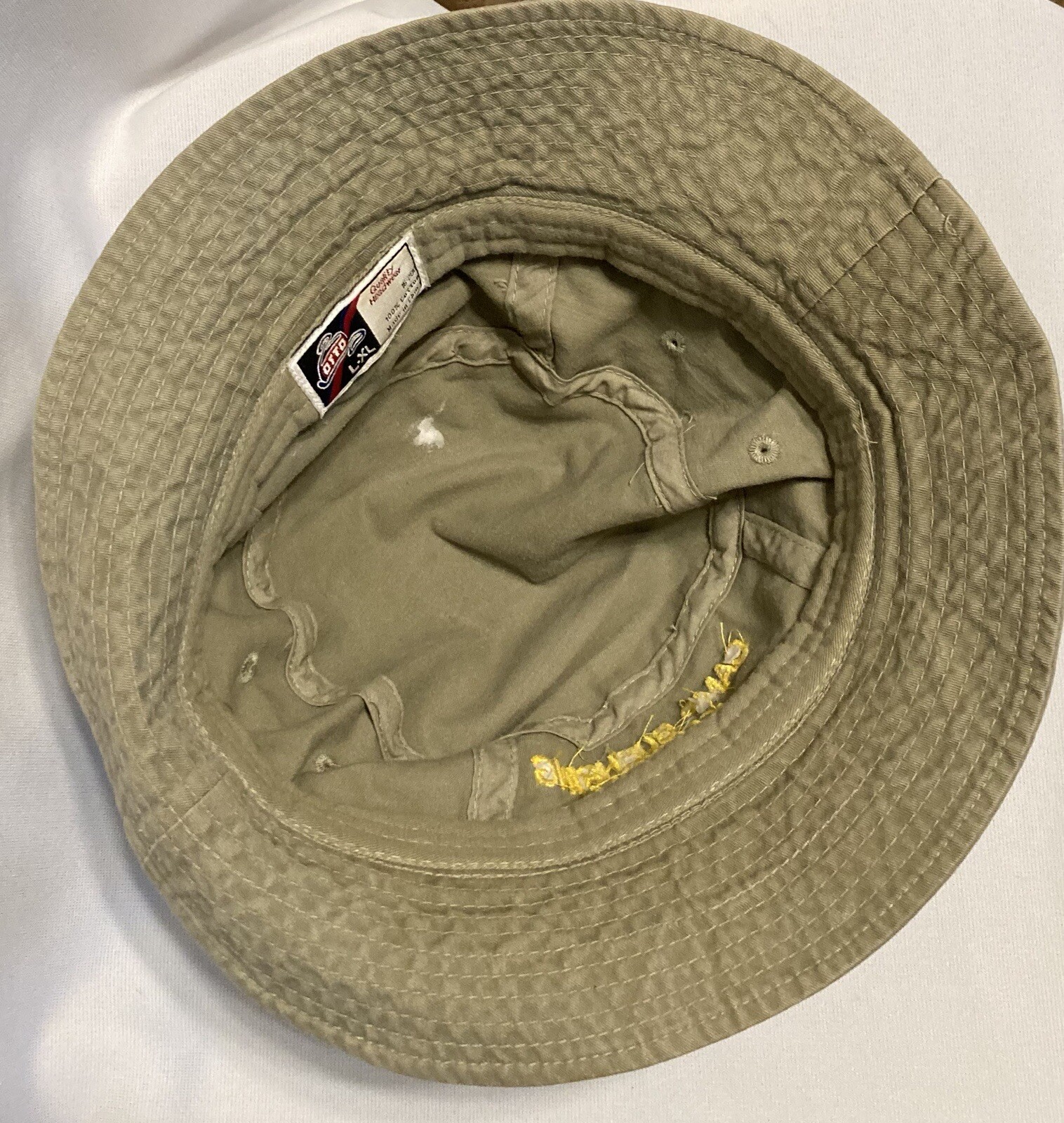 US Army Bucket Hat Camp Buehring Hat Cap L XL Militar… - Gem