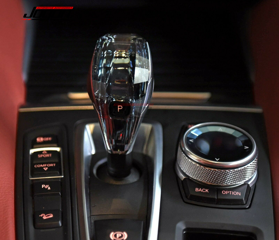 3PCS Crystal Gear Shift Knob Covers For BMW F40 F44 G20 G22 G15 X5 G05 ...