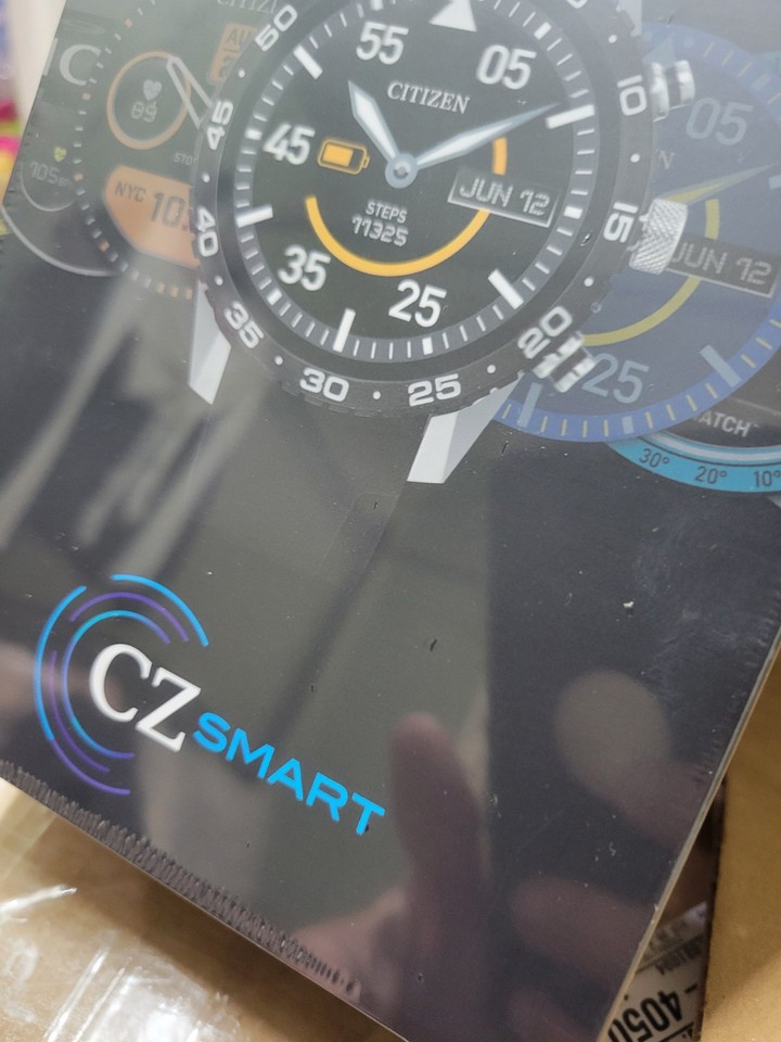 Citizen CZ Smart Gen 2 44MM Black Silicone Sport Smartwatch - MX1011 ...