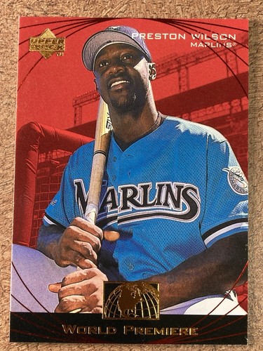 1999 Upper Deck Preston Wilson #73 World Premiere Florida Marlins | eBay