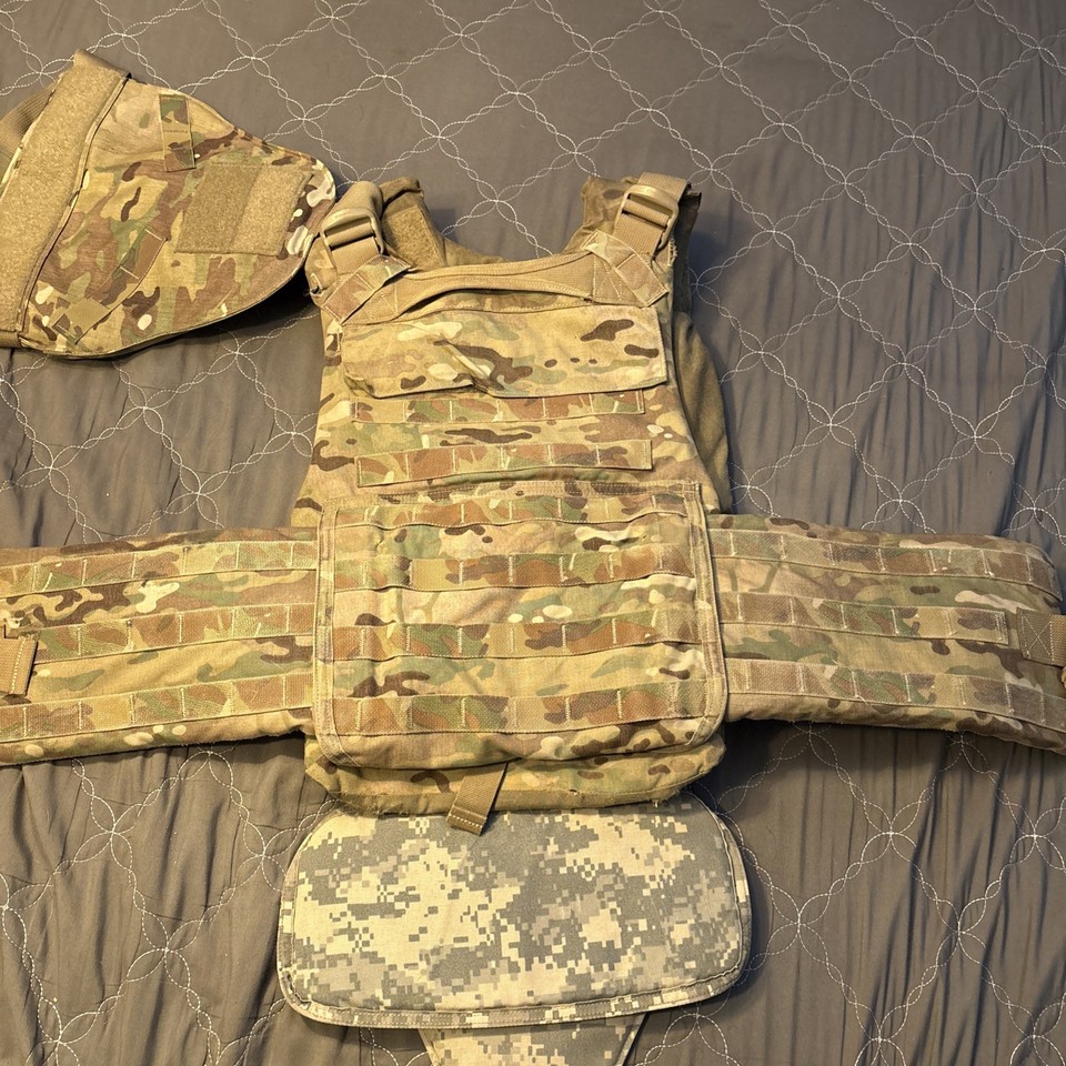 Gen 4 Soldier Plate Carrier No Soft Armor KDH Multicam OCP Small | eBay