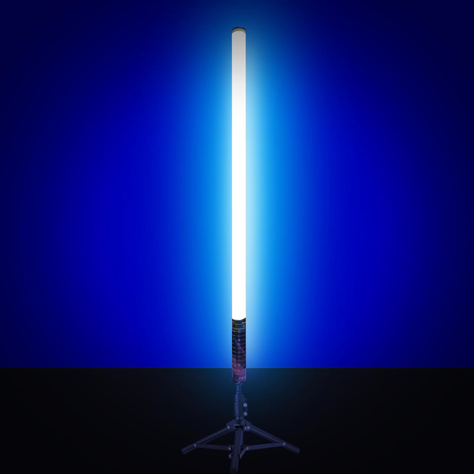 4Pack RGB LED Tube Lights with Stands & Remote for DJ, Dance ...