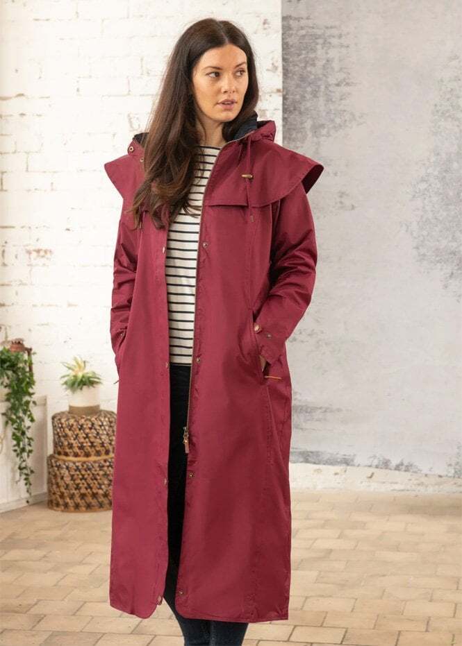 Lighthouse Outback Womens Full Length Waterproof Rain Coat Women's ...