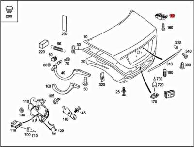 Genuine MERCEDES BBDC C219 W211 CLS C219 Buffer 2117500097 | eBay