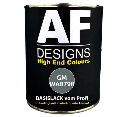 FÜR GeneralMotors WA8798 Gray Metallic 500ml Autolack Spritzfertig | eBay