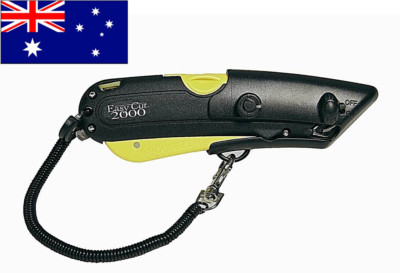 Easy Cut 2000 Safety Knife, Box Cutter/ Holster Lanyard. Best Cutter ...
