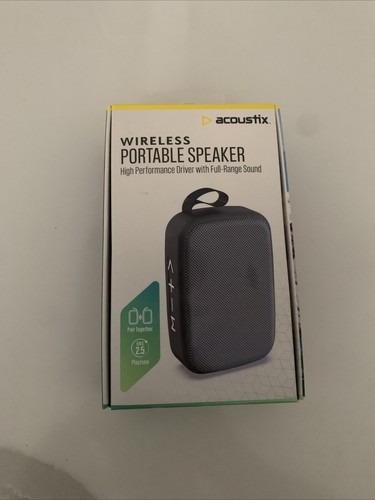 Wireless Portable Speaker Acoustix | eBay