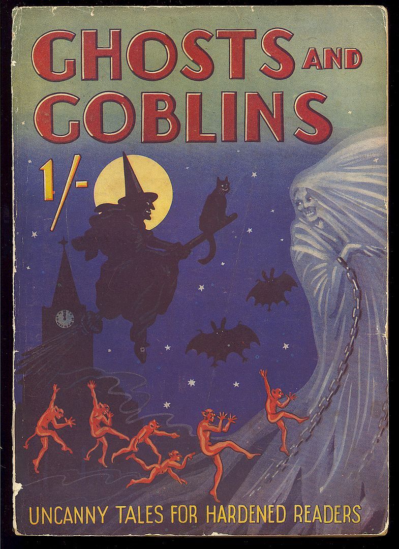 Ghosts and Goblins Pulp #nn (#1) RARE Vintage Horror British Pulp 1938 ...