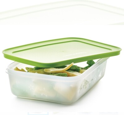 Tupperware Freezer Keeper 1L Green Snowflake Freezer Mate 1 Litre - New ...