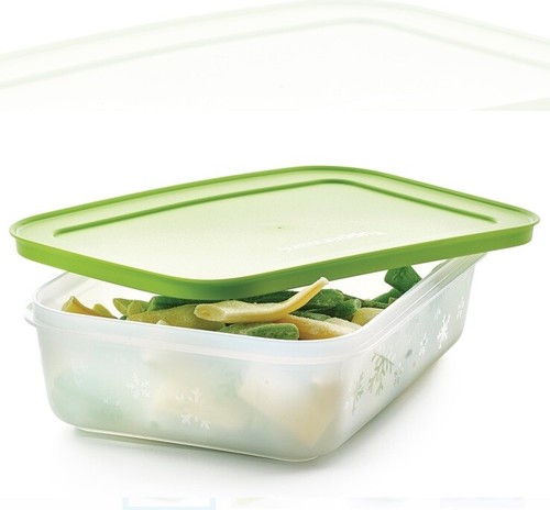 Tupperware Freezer Keeper 1L Green Snowflake Freezer Mate 1 Litre - New ...