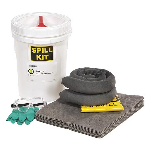 Spilltech Spill Kit,Bucket,,5 gal. SPKU-5 Spilltech SPKU-5 818502023072 ...