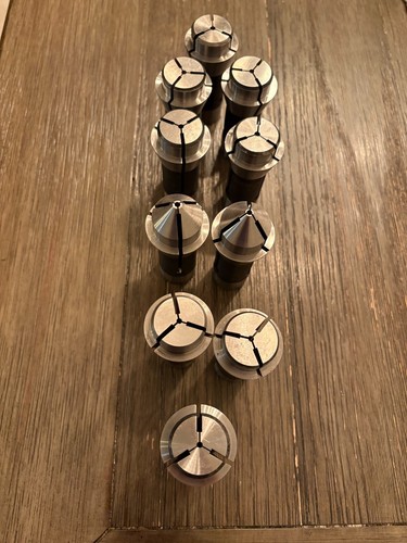 Used TF25 TF 25 TF-25 SWISS COLLETS all in good shape Citizen Tsugami ...