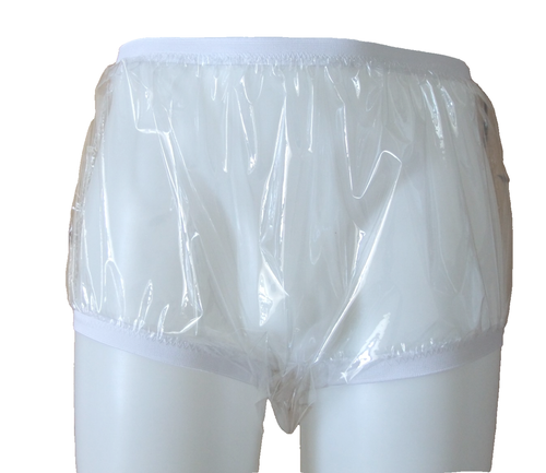 Transparent PVC Panties Glass Clear Plastic Underwear See Through Vinyl ...