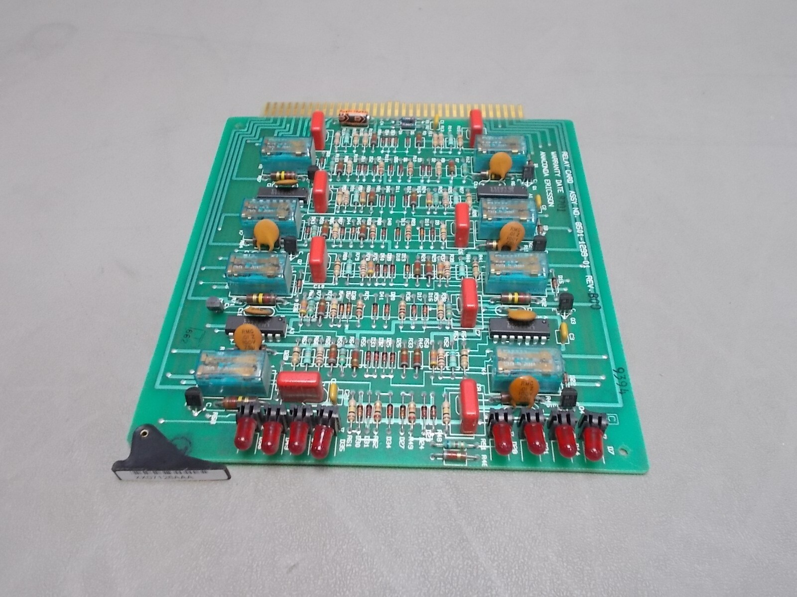 ANACONDA ERICSSON RELAY GOLD FINGER CIRCUIT BOARD LED CARD 8501-1299-01 ...
