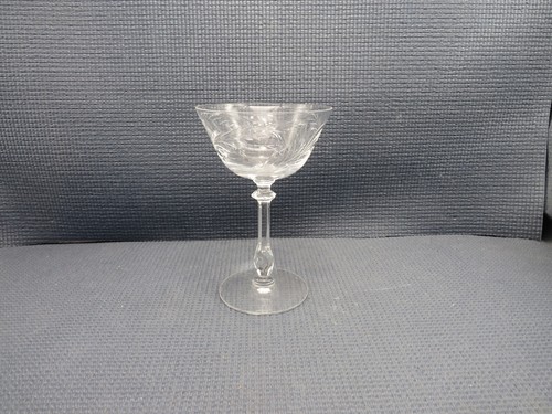 Tiffin Crystal Cynthia Pattern Tall Sherbet Glass 6" | eBay