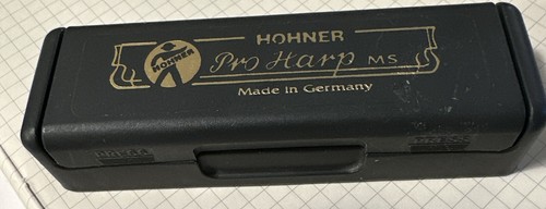 Hohner Pro Harp MS - Made In Germany - Hard Case. C | eBay