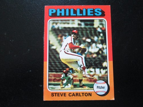 STEVE CARLTON 1975 TOPPS BASEBALL CARD # 185 EX | eBay