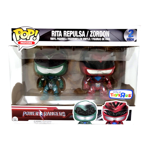 2017 Funko Pop!Movies Power Rangers Rita Repulsa & Zordon Toys R Us ...