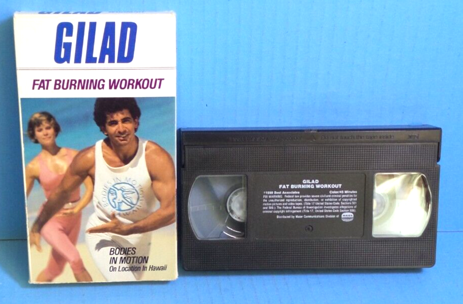GILAD FAT BURNING WORKOUT VHS 1992 | eBay