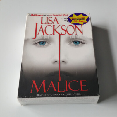 Malice by Lisa Jackson (2010, Compact Disc, Abridged edition) NEW ...