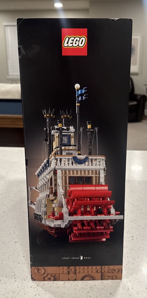 Sealed LEGO Ideas #64 21356 River Steamboat 4090pcs 18+ | eBay
