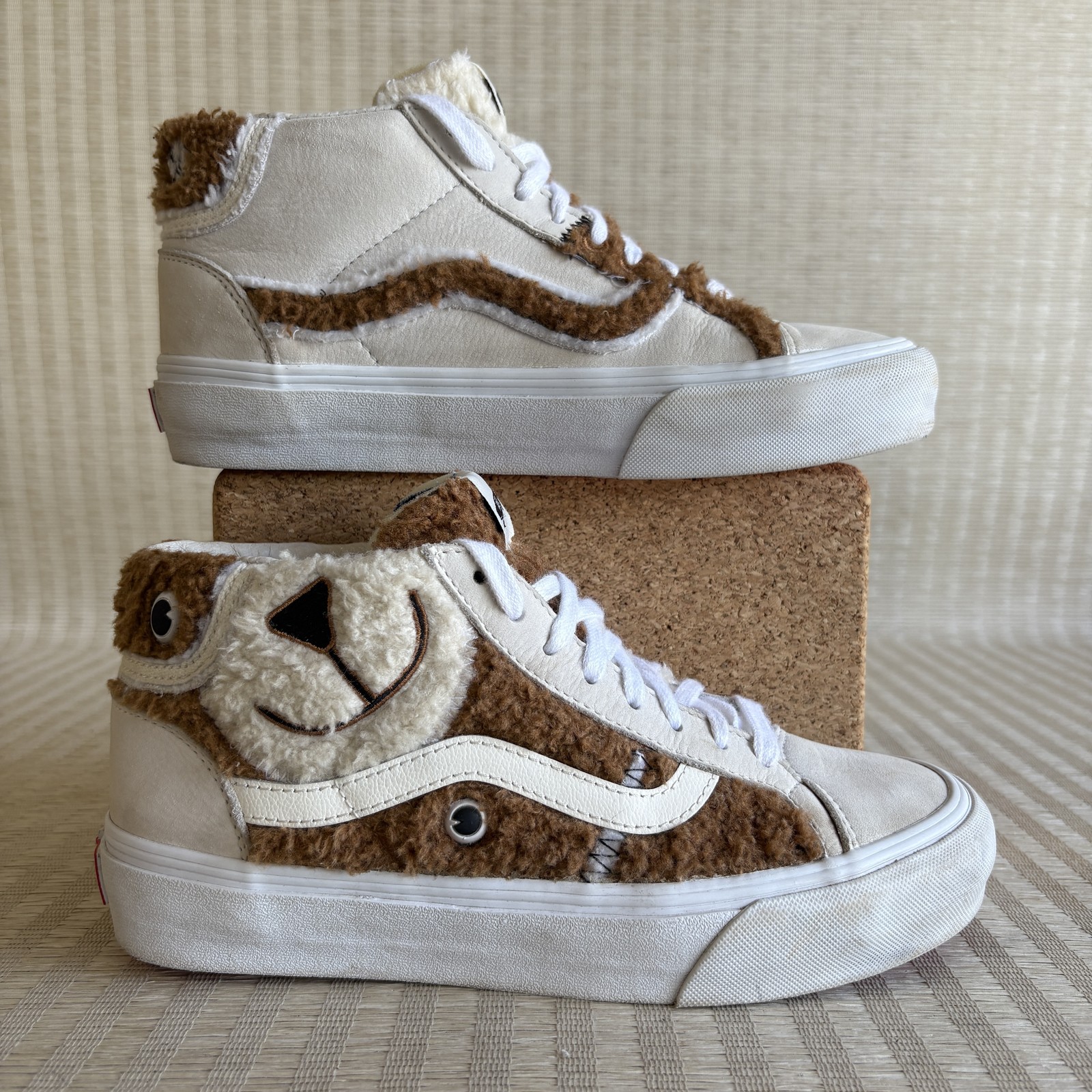 Vans Vault Mid Zoo Skool Shoes Womens Size 8 Unstuffe… - Gem