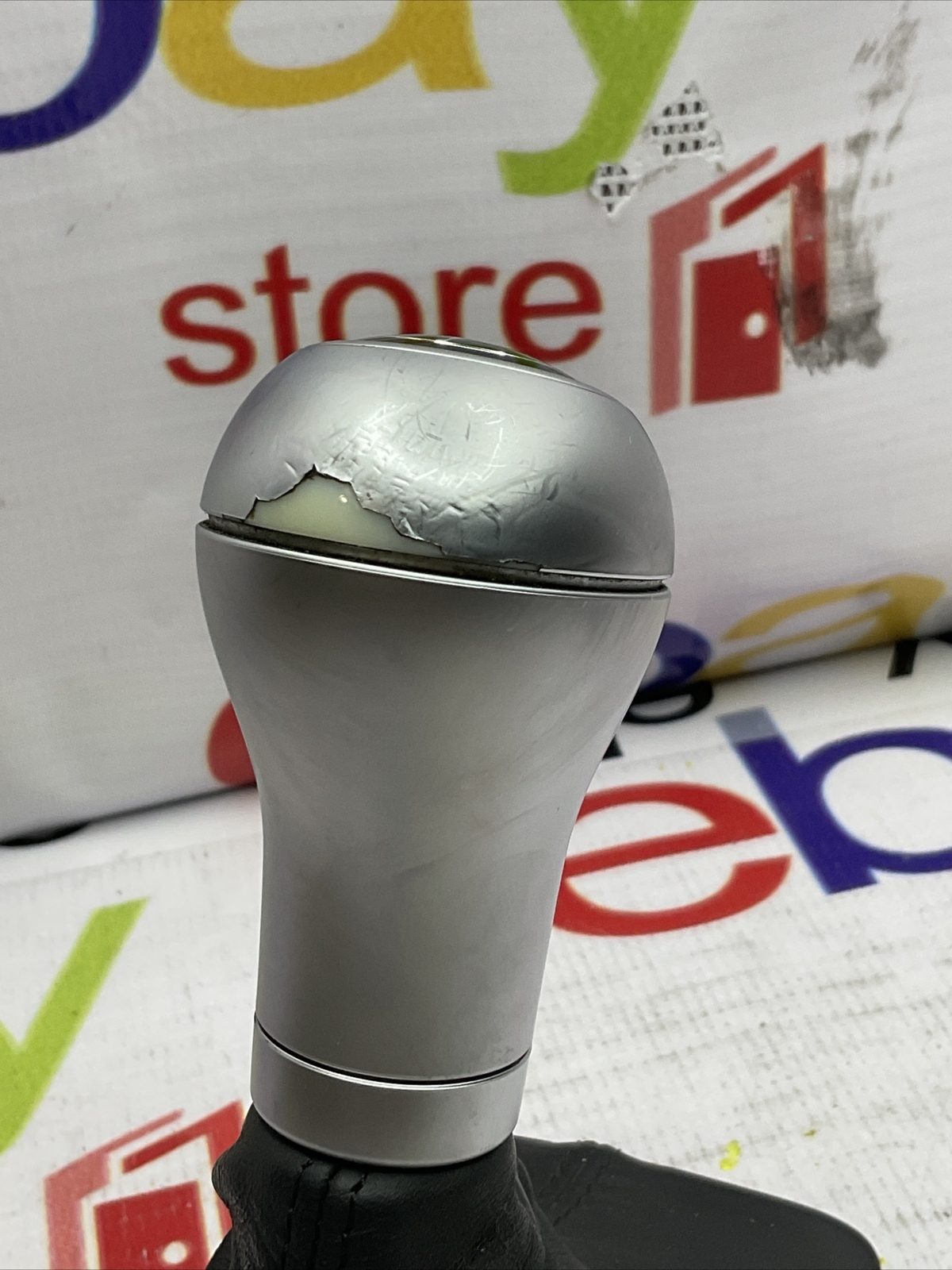 08-012 Mercedes W204 C300 C350 C250 Sport Gear Shift Knob Boot Black ...