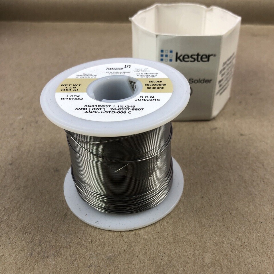 Ruby's Stainless Steel Solder Kit, Lead Free, Kester Solder .032 - 120 ...