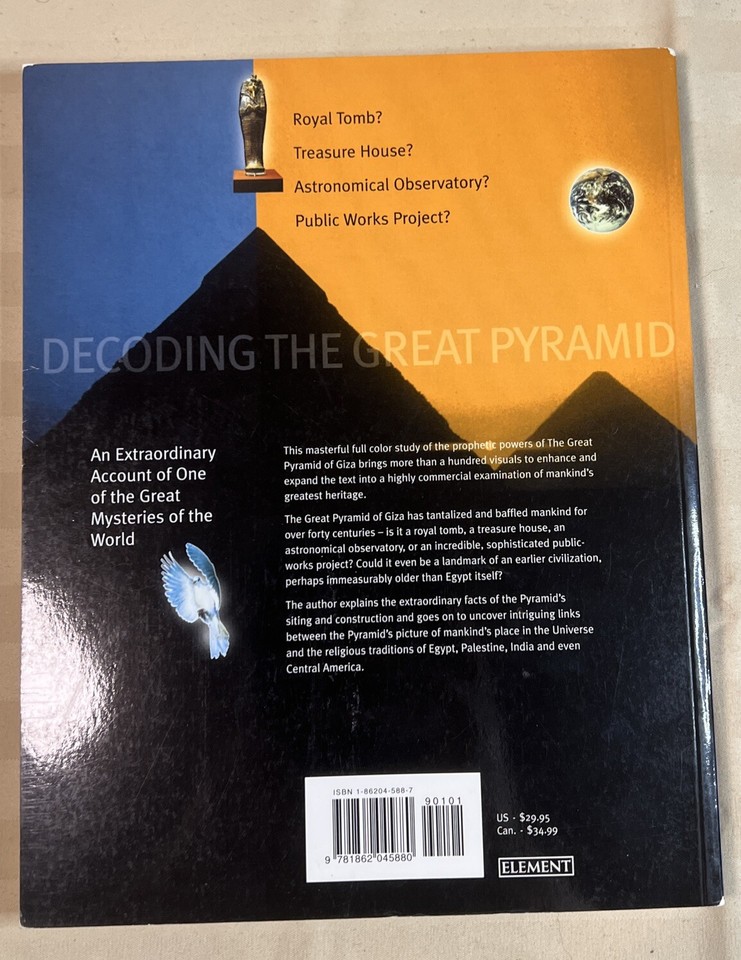 Decoding the Great Pyramid by Peter Lemesurier (1999, Trade Paperback ...