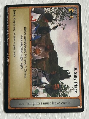 1996 Monty Python and the Holy Grail Trading Card Kenzer 1A19 A Silly ...