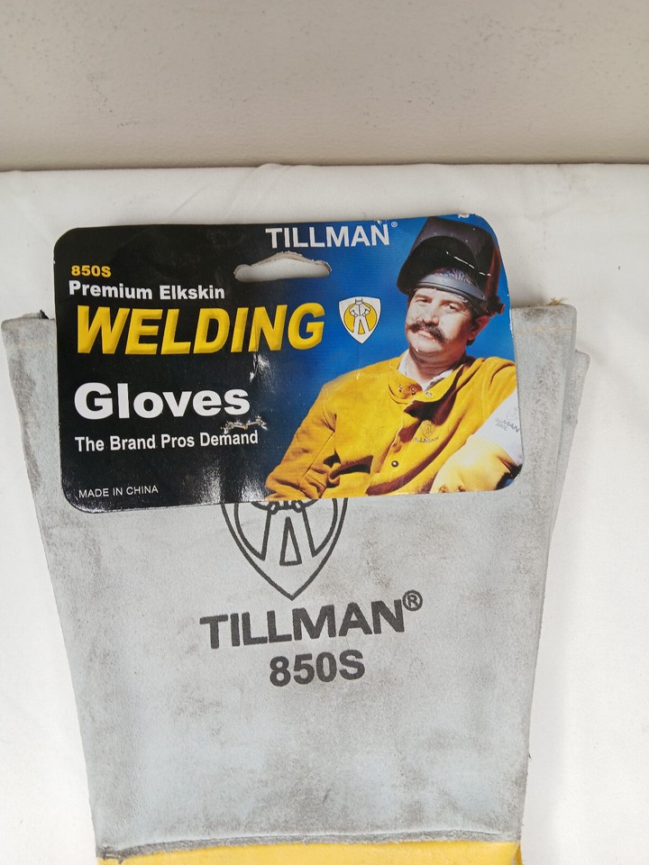 Tillman 850S Premium Top Grain Elkskin STICK Welding Work Gloves | eBay