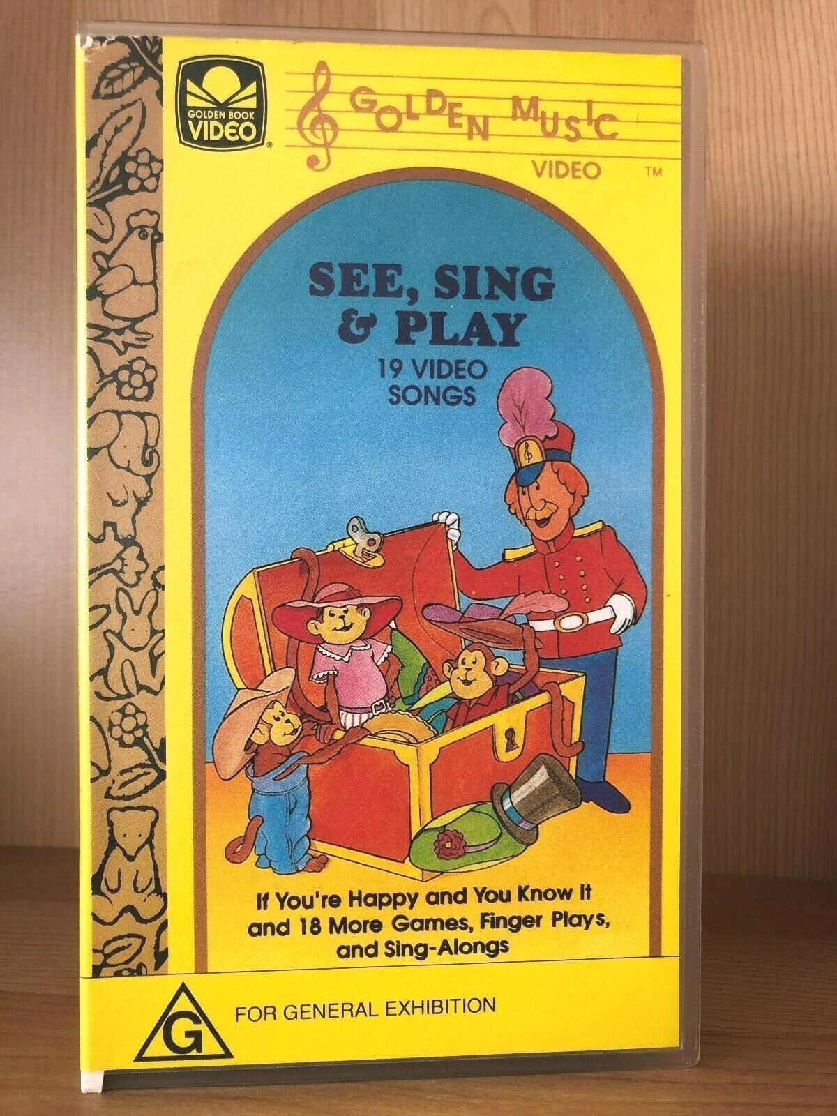 SEE, SING & PLAY ~ GOLDEN BOOK VIDEO CLASSIC ~ PAL VHS VIDEO | eBay