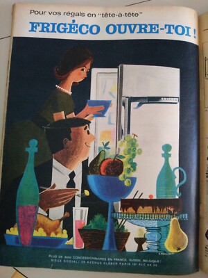 Publicité Vintage Advertising FRIGÉCO (juin 1960) PUB VINTAGE ANCIENNE ...