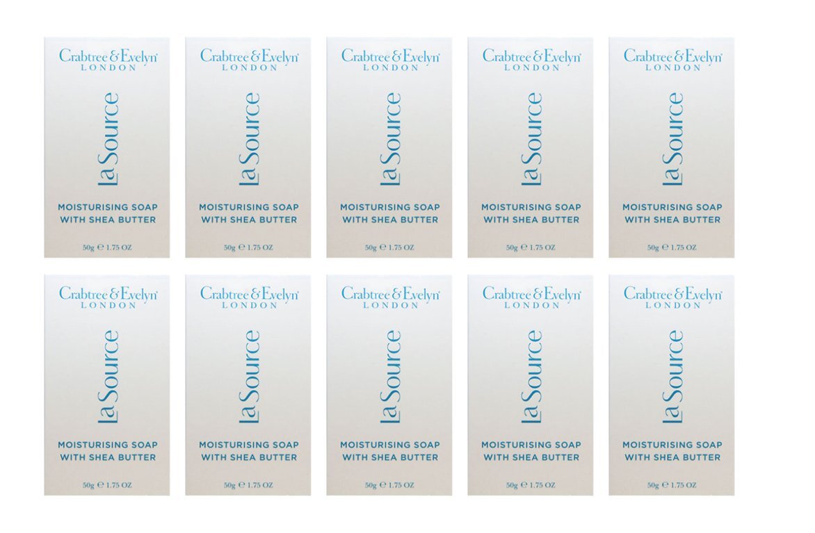 Crabtree & Evelyn La Source Soap in a carton 50g – 1.75 oz each, Lot of ...