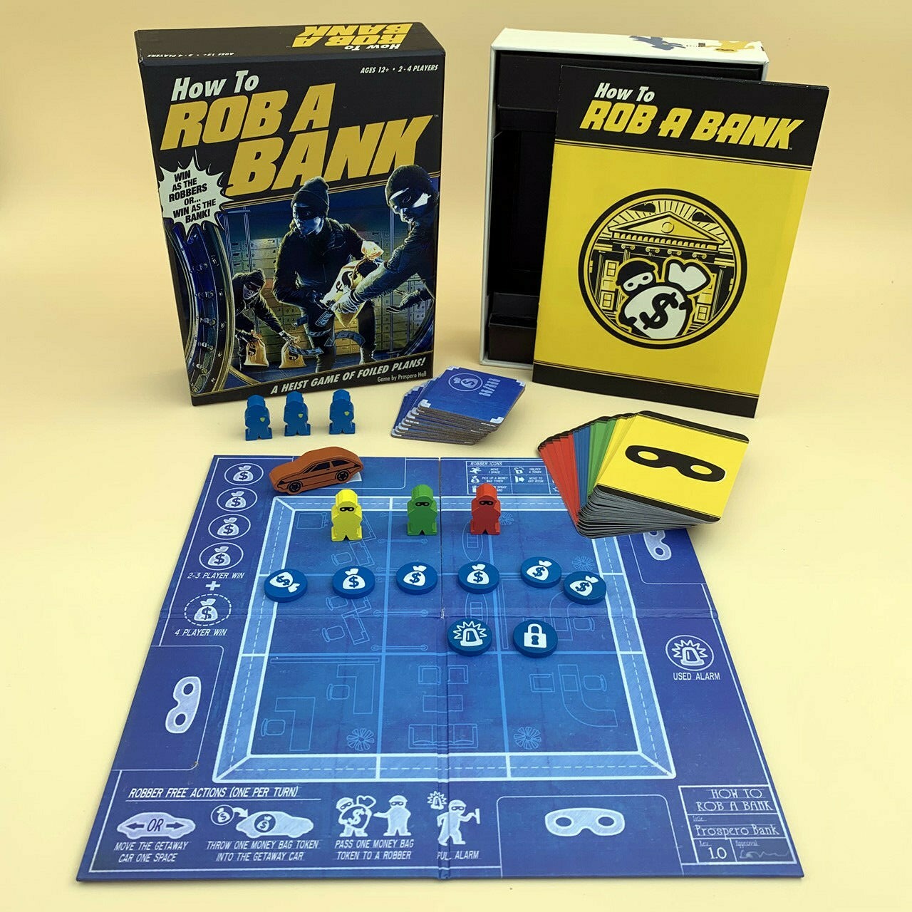 How to Rob a Bank game Prospero Hall ~ Complete 2-4 players | eBay