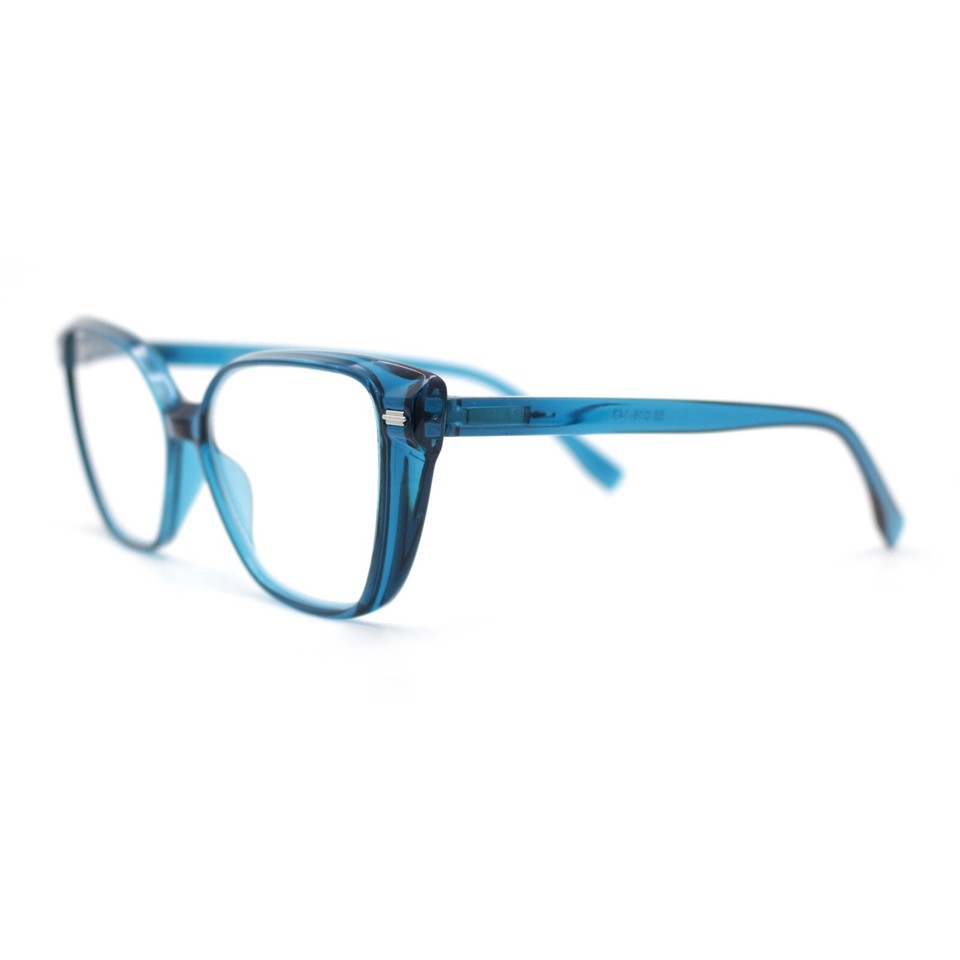 Retro Womens Classy Oversized Rectangular Cat Eye Reading Glasses | eBay