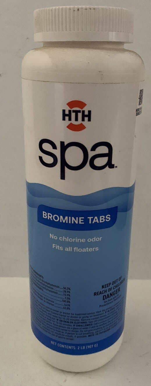 HTH Spa Bromine Tabs Chemical Sanitizer for sale online | eBay