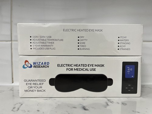 Eye Mask Wizard Research Laboratories Electric Heated Dry Eye Mask-FREE ...