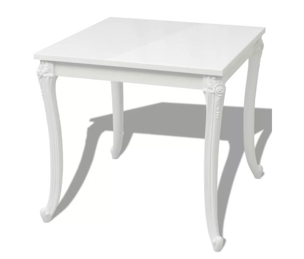 Small Vintage Dining Table Kitchen Room Antique Retro Style Furniture ...