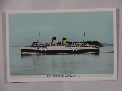 Vintage Postcard Canadian TEV Princess Marguerite c1949 Steamship ...