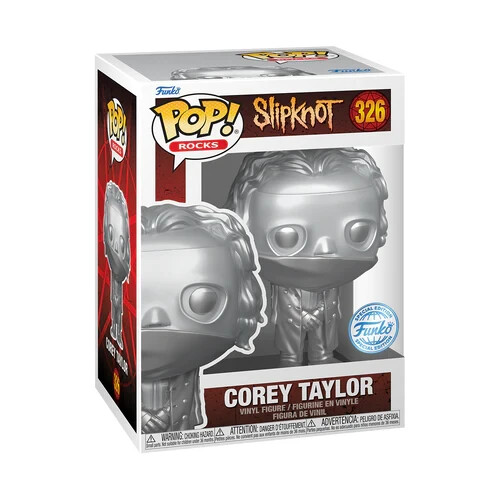 Funko POP! COREY TAYLOR (PLATINUM) - SLIPKNOT - Limited Edition | eBay