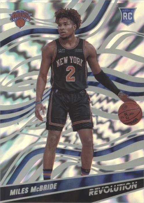 2021-22 Panini Revolution - Rookies Miles McBride #116 Asia Holo Silver ...