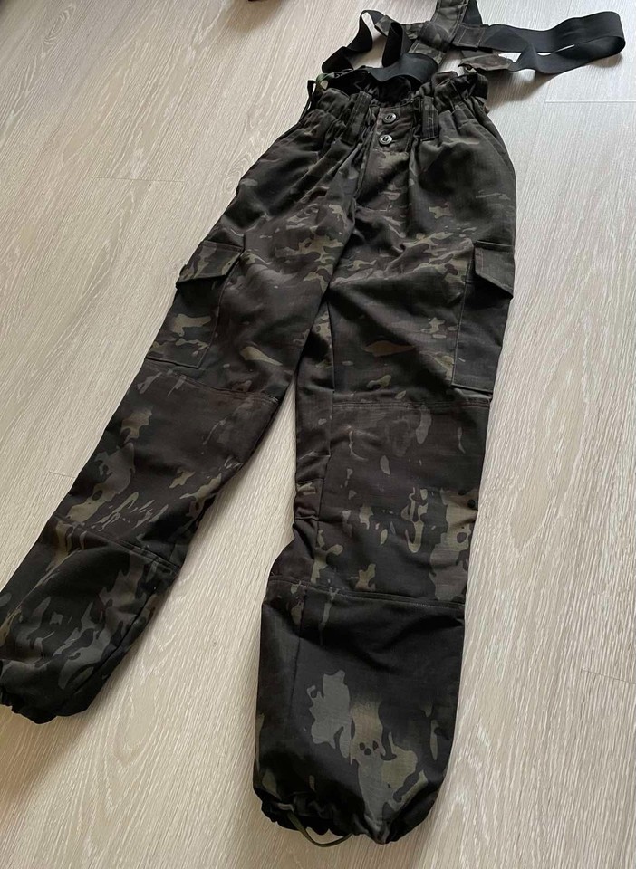 Ukrainian Combat Suit Gorka 5 Multicam Black Uniform with Tactical ...