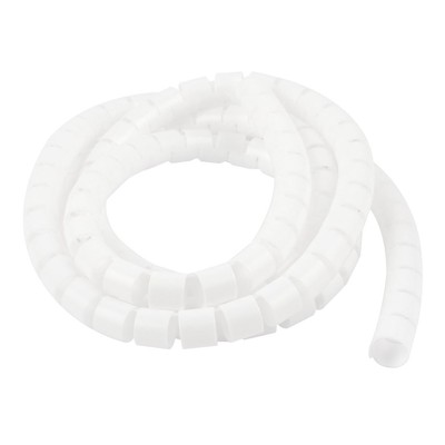 Flexible Spiral Tube Cable Wire Wrap Organizer Cord Management 1M 3Ft ...