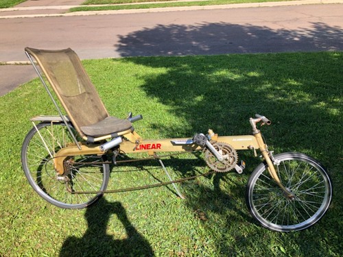 IOWA LINEAR LWB RECUMBENT FOLDING BICYCLE (DIRTY 1 OWNER BARN FIND) | eBay