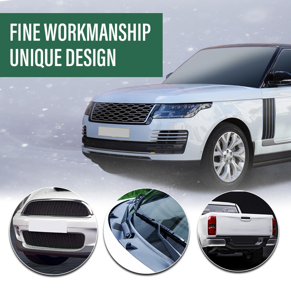 Door Side Fender Vents Molding Trim Fit For 13-22 Range Rover Vogue ...