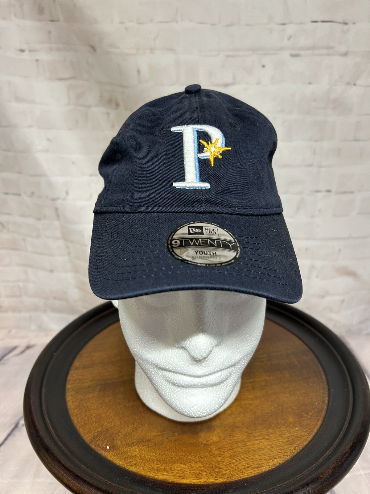 Princeton Rays New Era 9 Twenty On Field Home Cap Hat Tampa Bay Youth ...